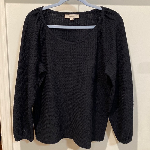 LOFT | Tops | Textured Blouse | Poshmark